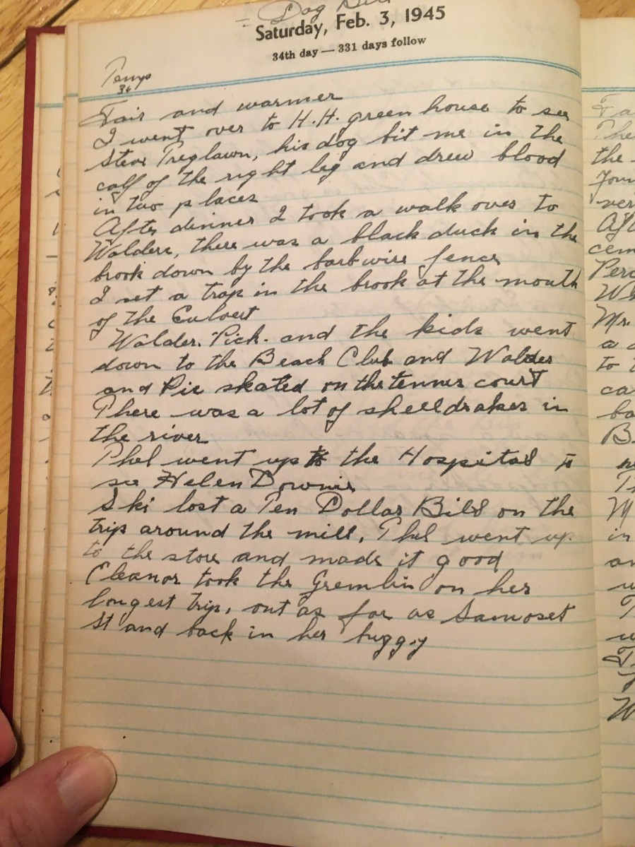 Saturday, Feb. 3, 1945 – Arrowheads Up the Hill