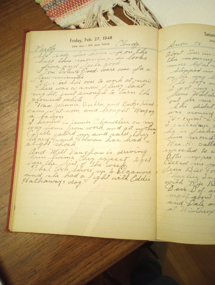 Friday, Feb. 27, 1948 – Arrowheads Up the Hill